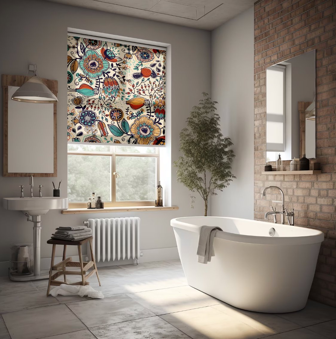 Passion Flower Vintage Window Curtains Blackout, Custom Window Shades ...